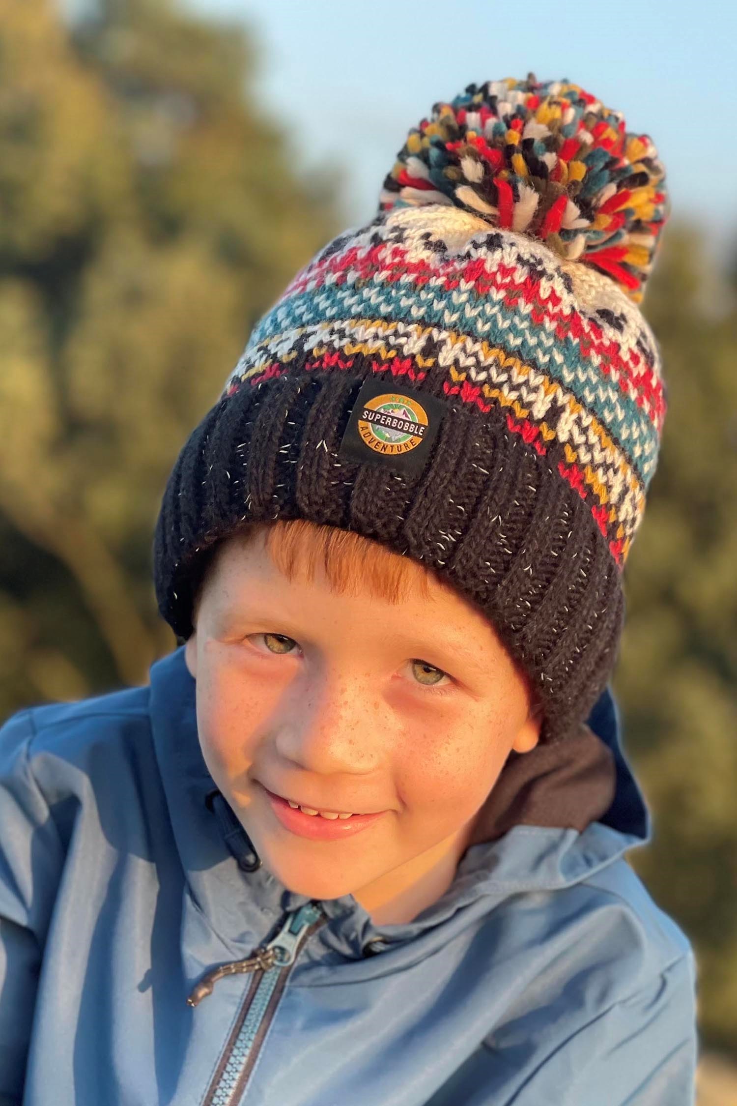 Nordic knit hat store